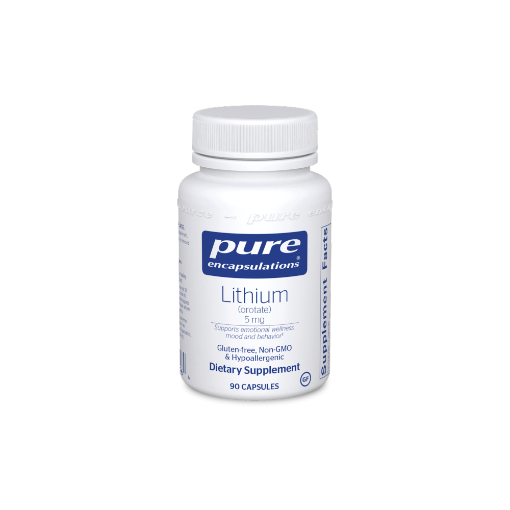 Lithium Orotate 5 mg – Vitahealth Apothecary