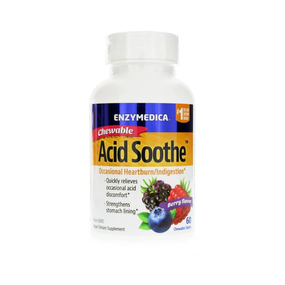 Acid Soothe Chewable 60 ct – Vitahealth Apothecary