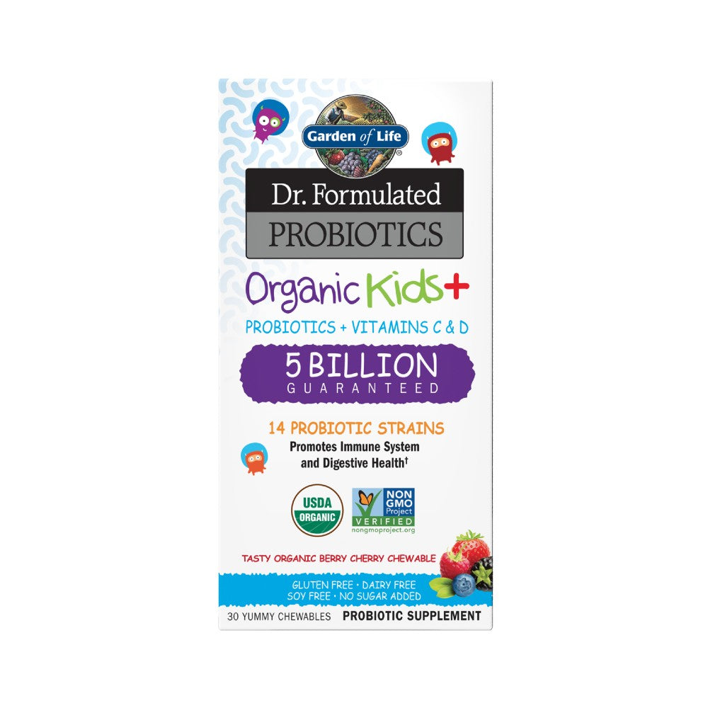 Dr. Formulated Probiotics - Organic Kids Plus – Vitahealth Apothecary