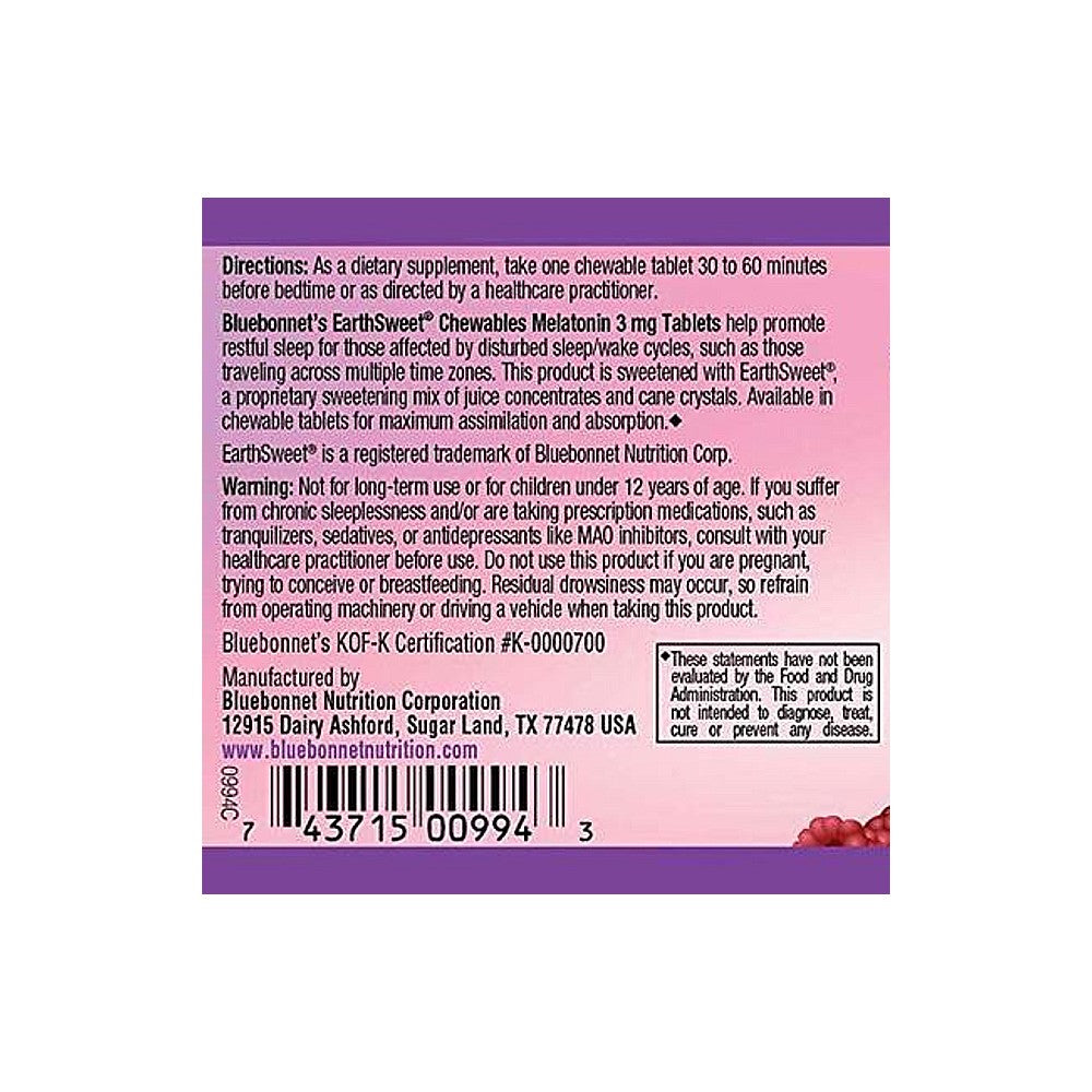 Melatonin Chewables 1 mg – Vitahealth Apothecary