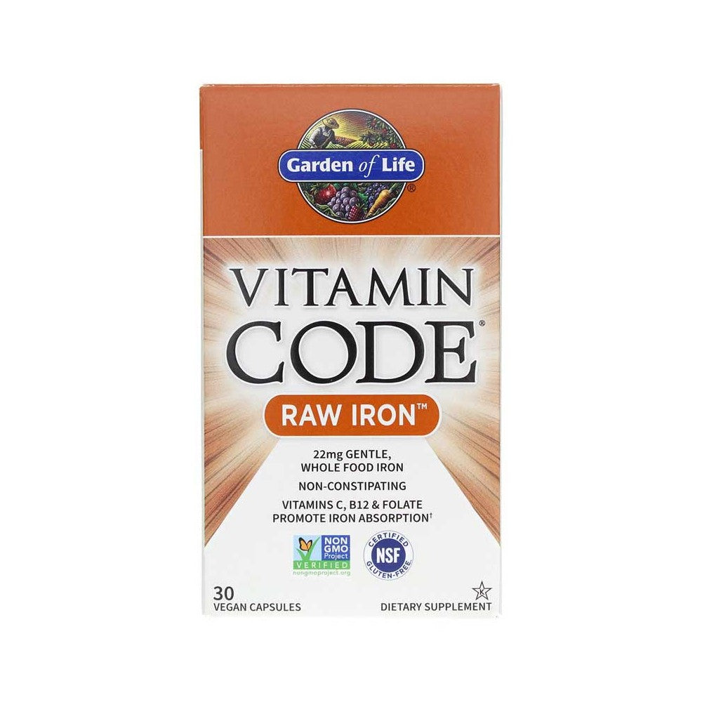 Vitamin Code - Raw Iron – Vitahealth Apothecary