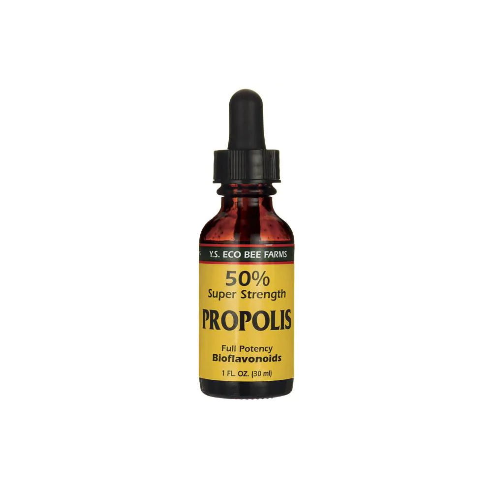 Propolis Tincture 50% Super Strength (50% Grain Alcohol) 1.0 oz ...